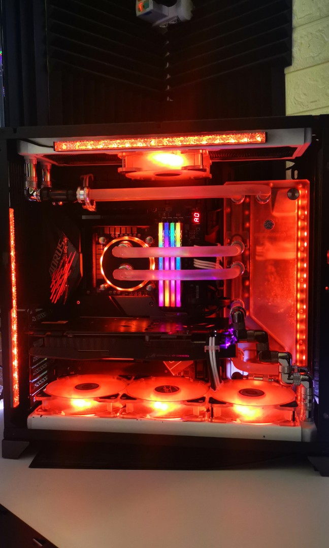 Bykski lian li o11 Distro plate waterblock kit, Computers & Tech, Parts ...