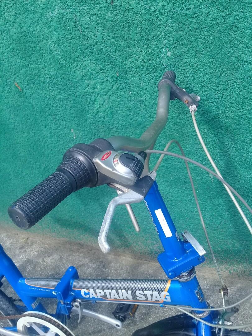 Captain stag folding bike, Sports Equipment, Bicycles & Parts, Bicycles on Carousell
