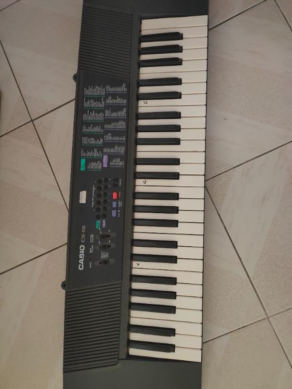 Casio CTK-100 Portable Piano Electronic Keyboard, Hobbies & Toys, Music ...