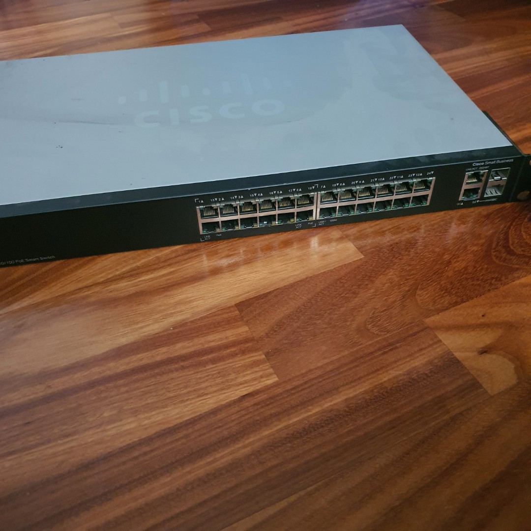 Cisco poe fast ethernet poe network switch 10/100Mbps, Computers & Tech ...