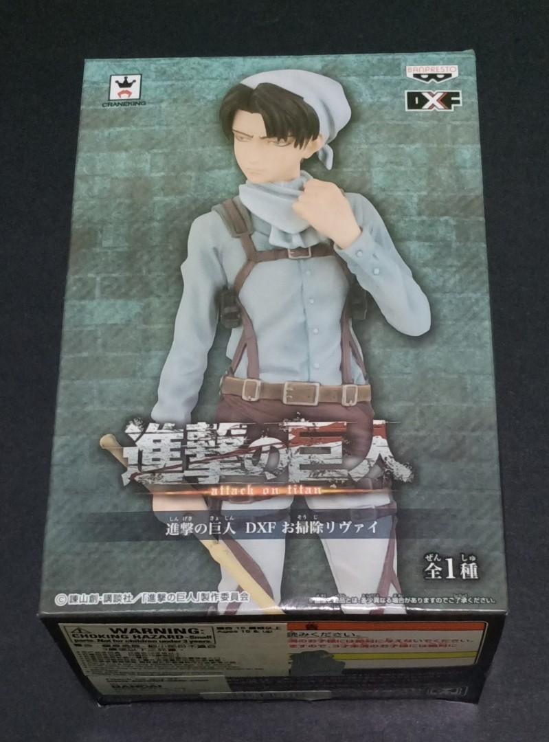 CLEANING LEVI, Attack on titan, Aot, figure, Hobbies & Toys, Toys ...