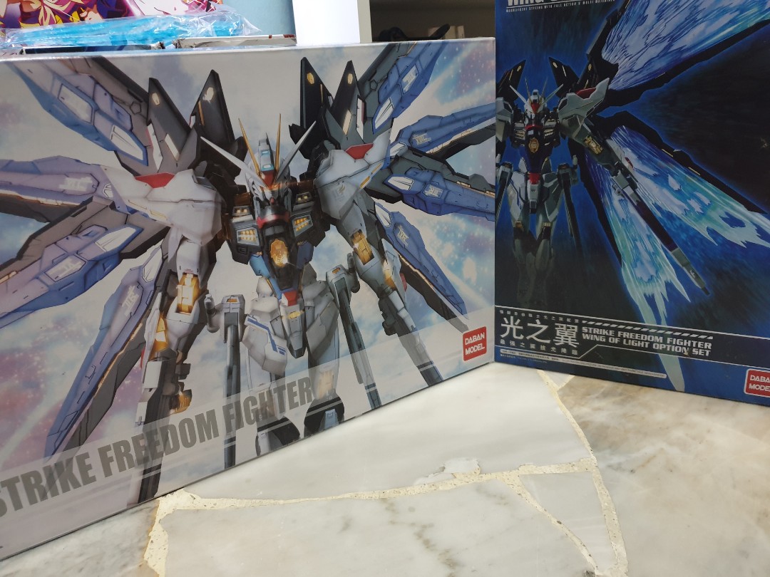 DABAN MG Strike Freedom Gundam 1/100, Hobbies & Toys, Toys & Games on ...