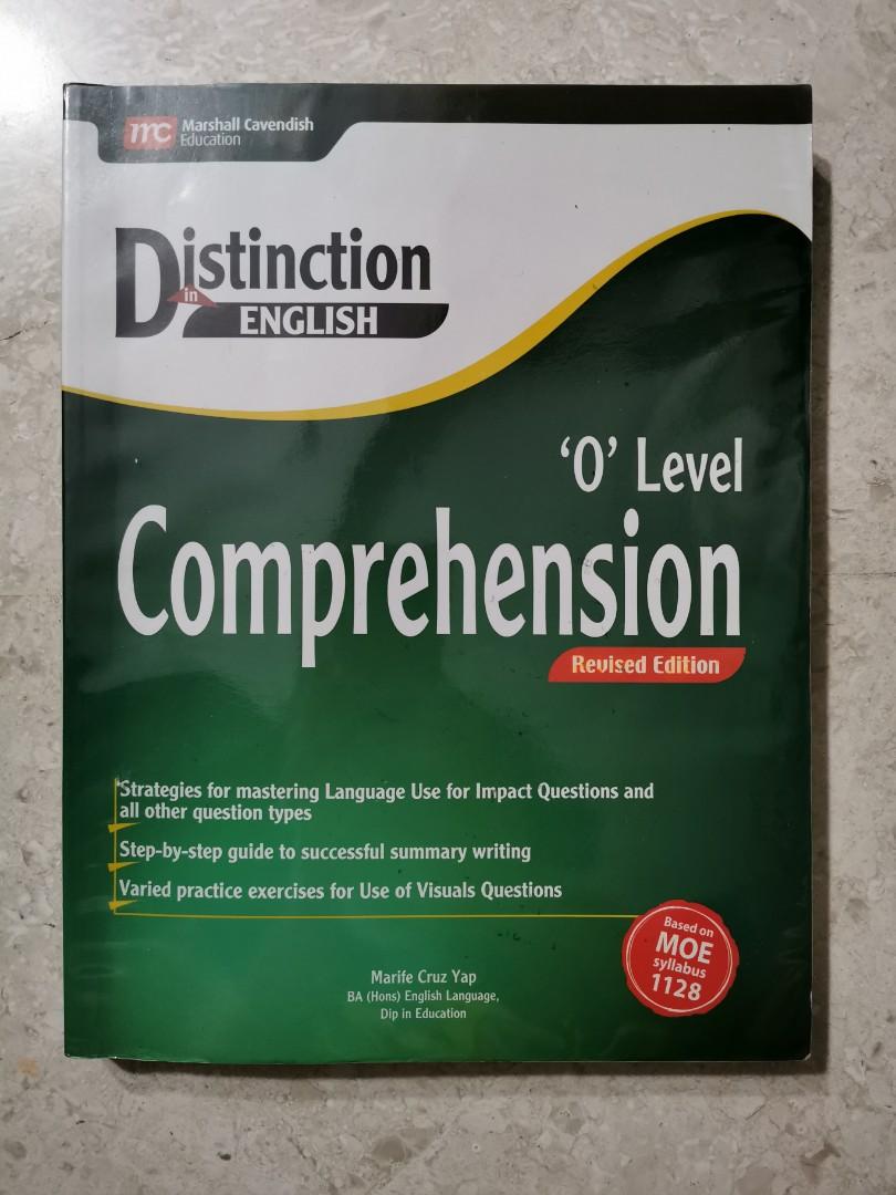 Distinction in English O Level Comprehension Revised Edition (2018 ...