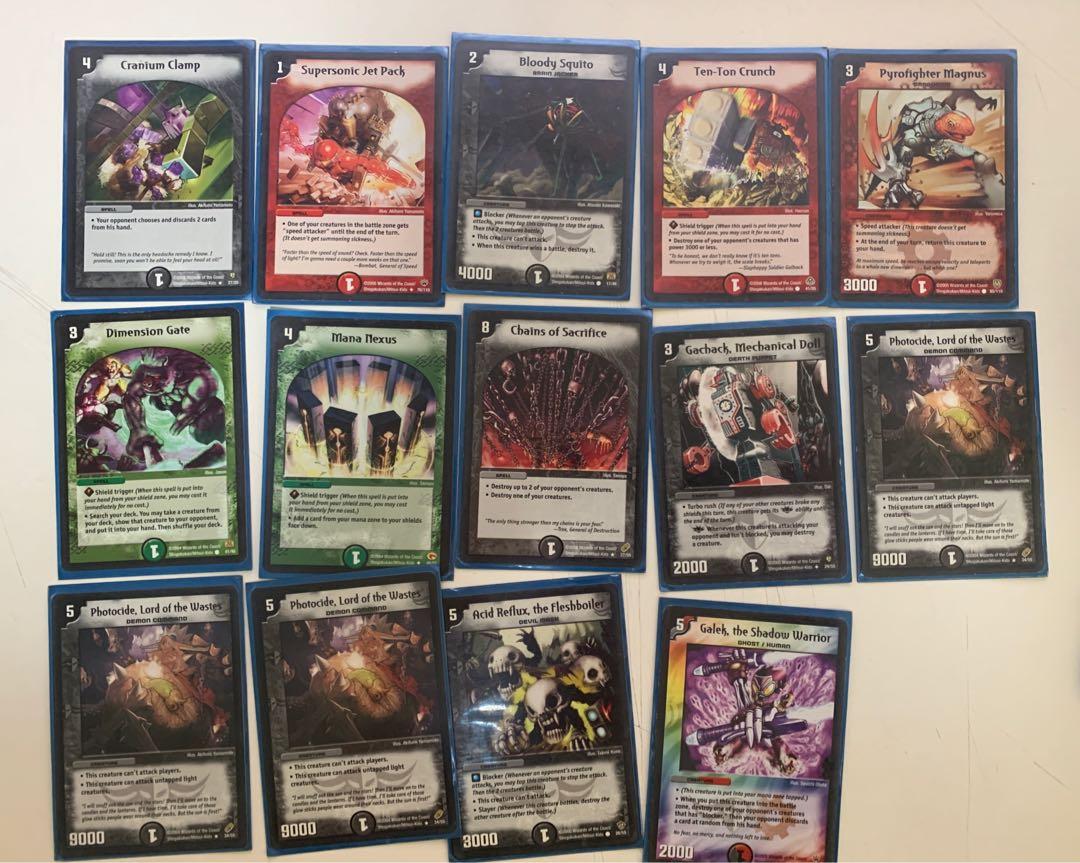 Duel Master Cards - Dragon Deck, Hobbies & Toys, Toys & Games on Carousell