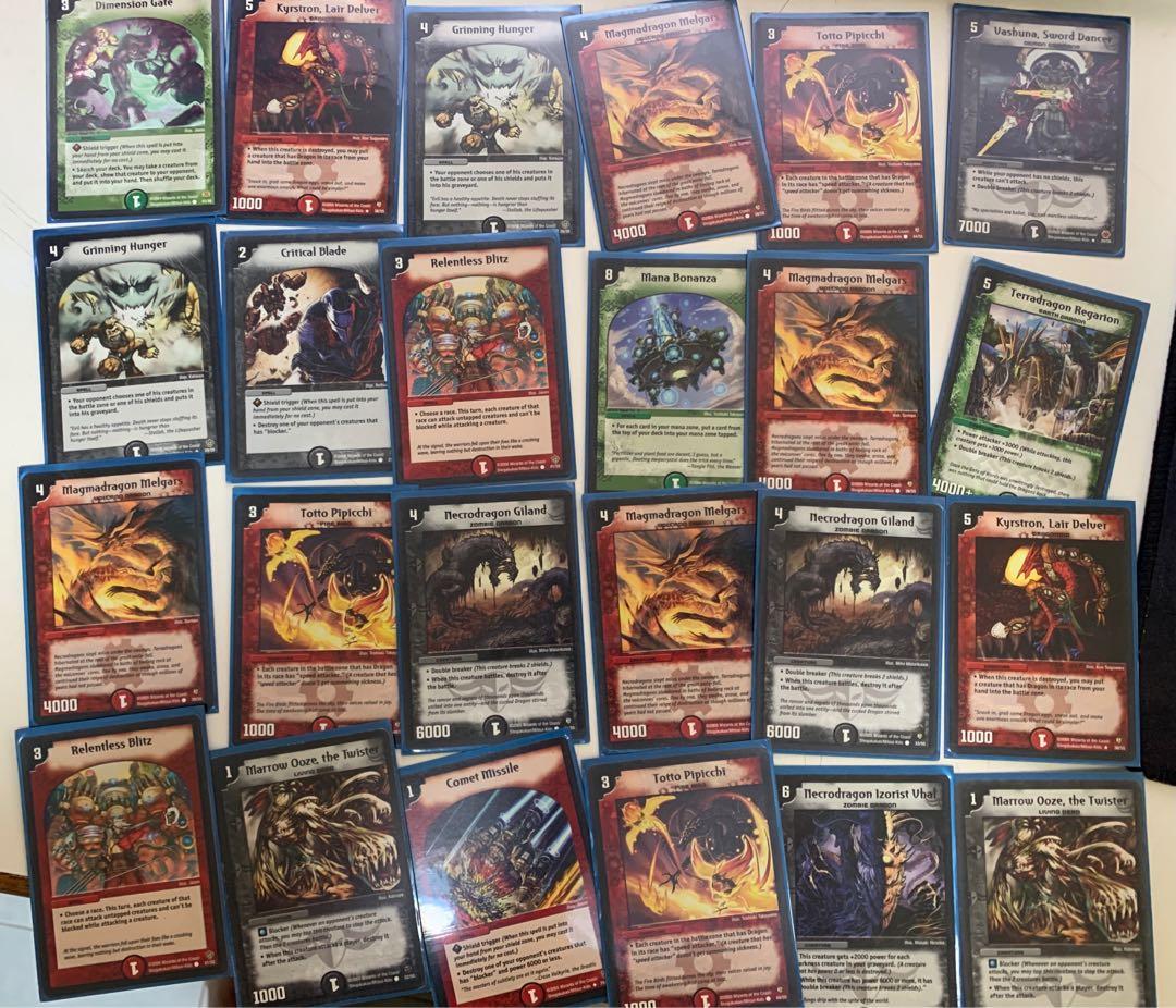 Duel Master Cards - Dragon Deck, Hobbies & Toys, Toys & Games on Carousell