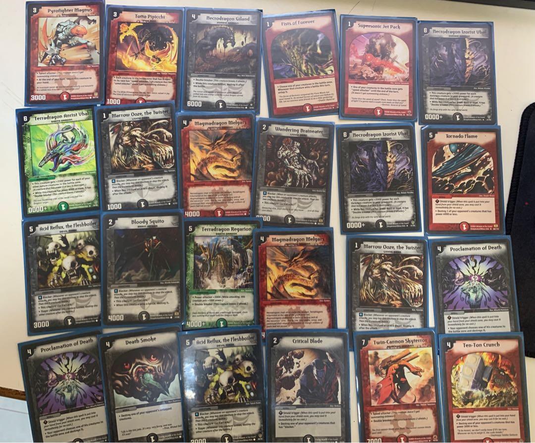 Duel Master Cards - Dragon Deck, Hobbies & Toys, Toys & Games on Carousell