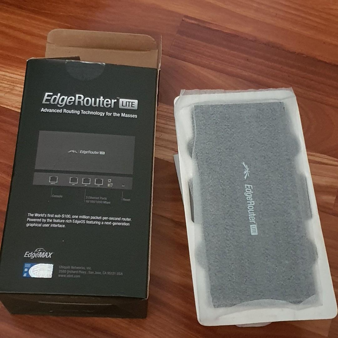 Edgerouter lite uniquiti unifi for singtel starhub m1 myrepublic ...