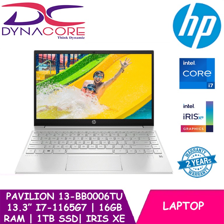 HP Pavilion Laptop 13-bb0006TU 13.3" UHD-4K | Intel i7-1165G7 | 16GB ...