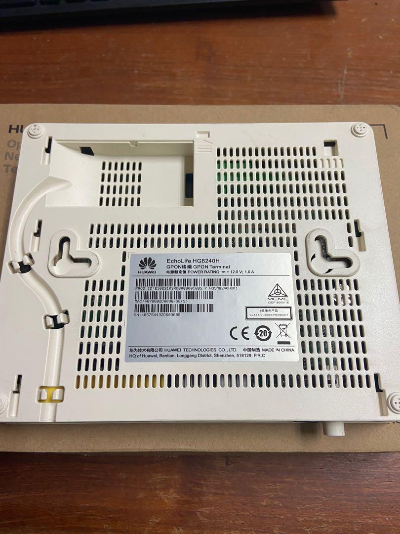 Huawei Echolife HG8240H GPON Optical Network Terminal, Computers & Tech ...