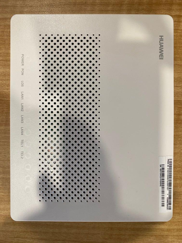 Huawei fiber GPON modem for TIME fiber broadband, Computers & Tech ...