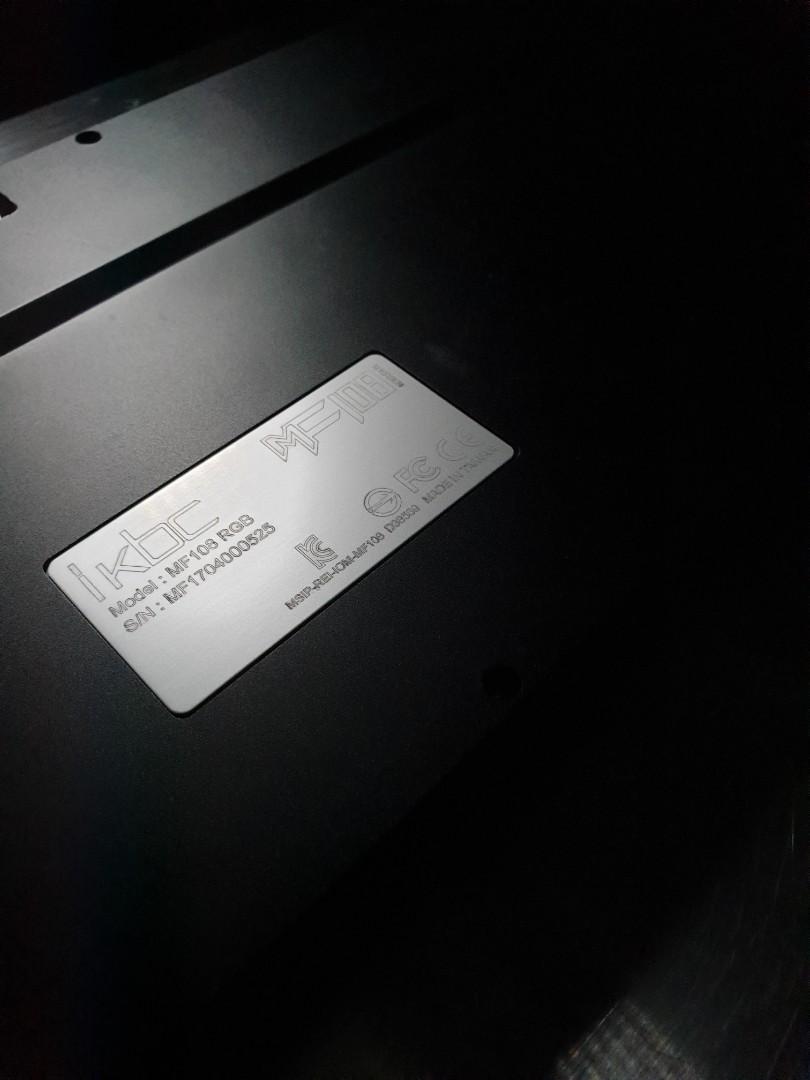 IKBC Full Metal Mechanical Keyboard with MX Blue Switch, Electronics ...