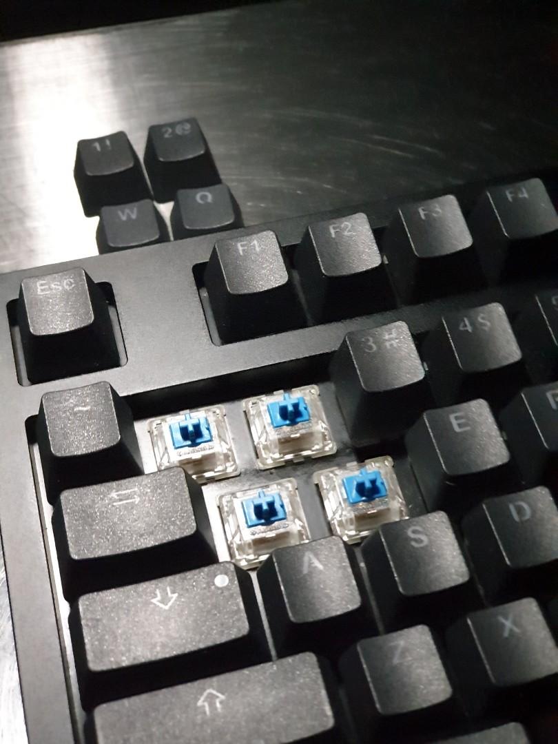 IKBC Full Metal Mechanical Keyboard with MX Blue Switch, Electronics ...