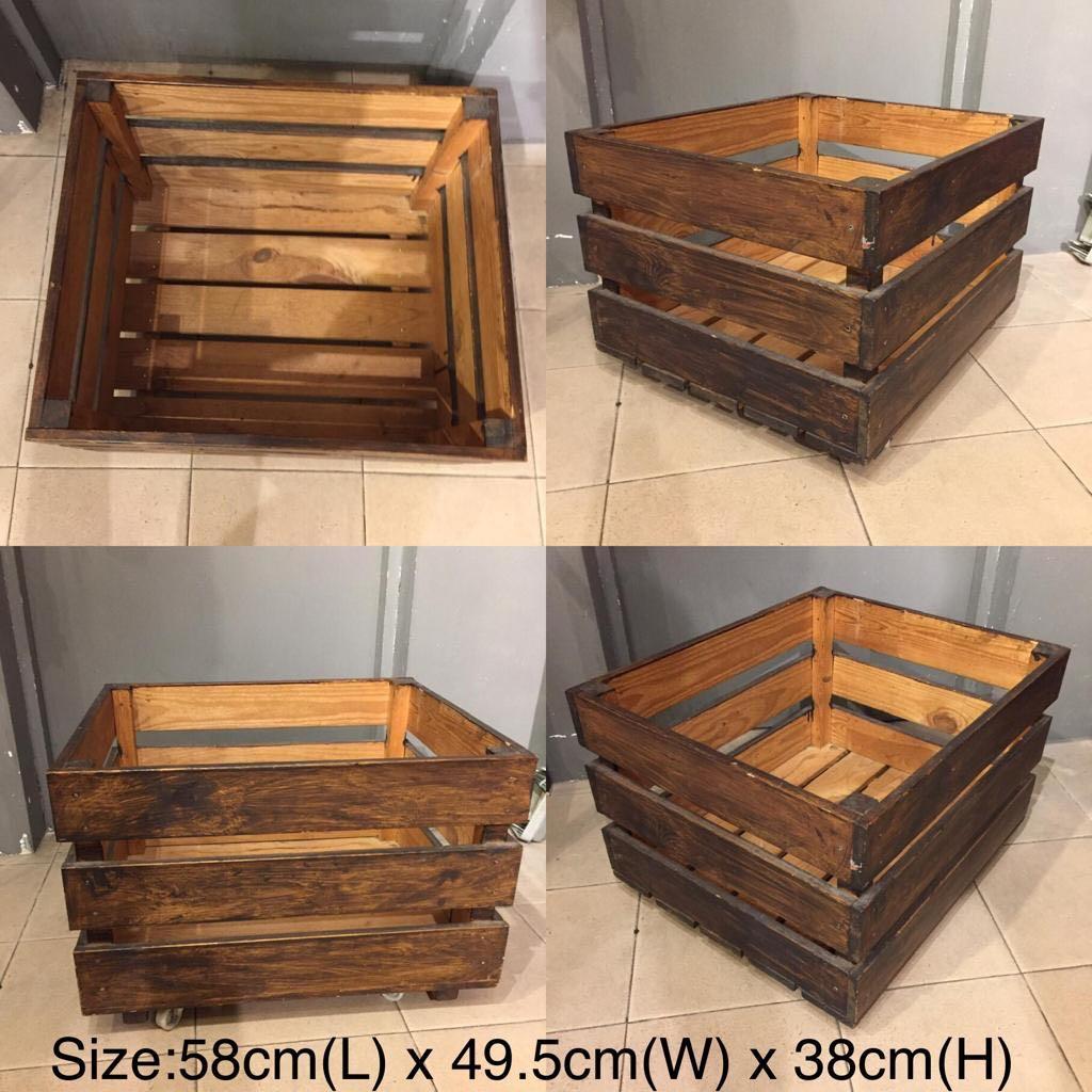 IKEA Wooden Stackable Storage Box, Furniture & Home Living, Home ...