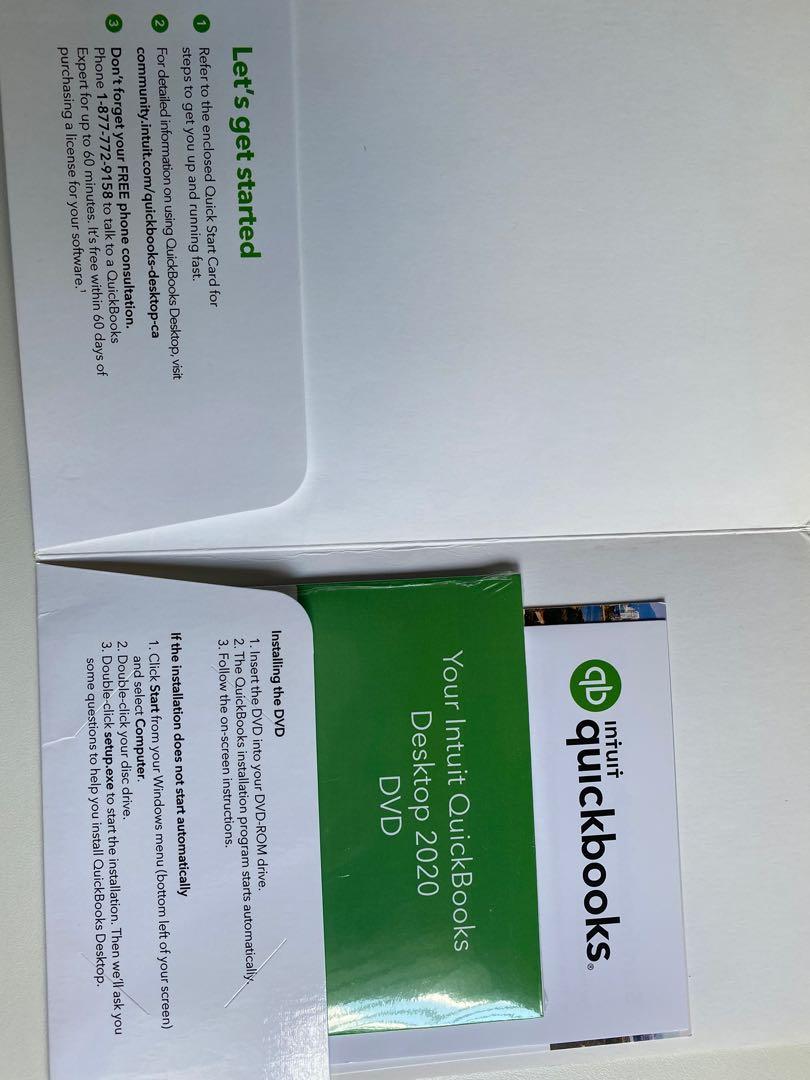 Intuit Quickbooks Desktop 2020 DVD, Everything Else on Carousell