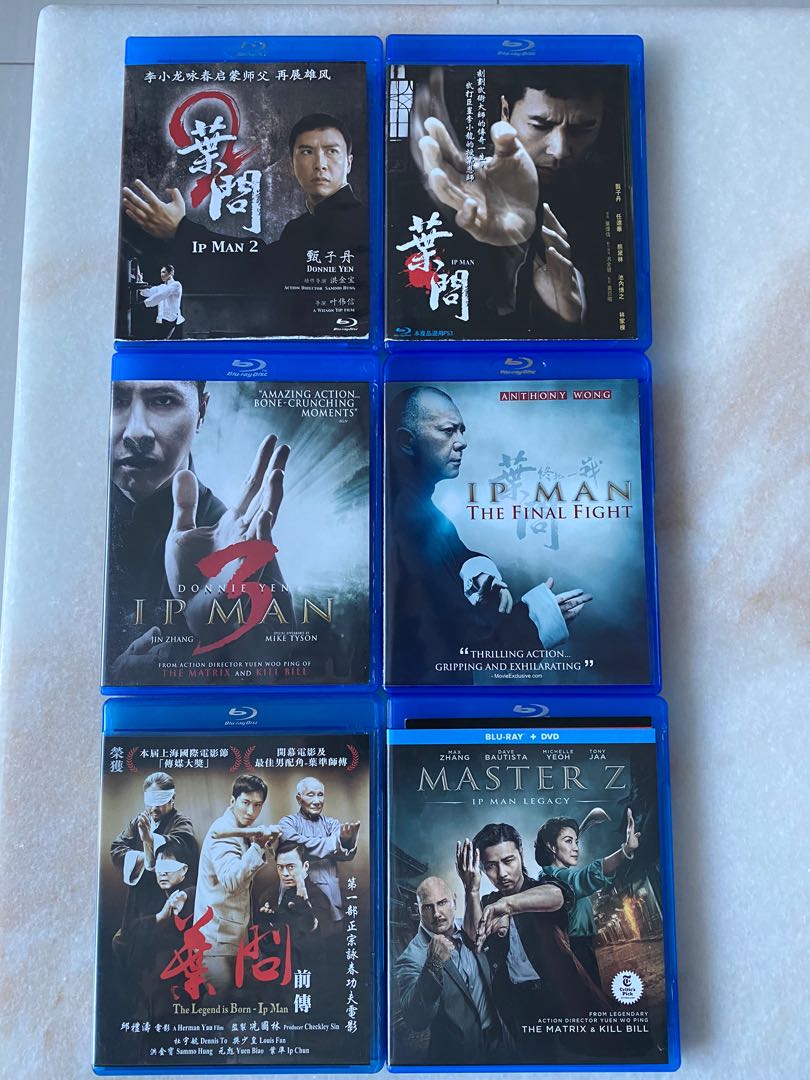 Ip Man Blu Ray Collection, Hobbies & Toys, Music & Media, CDs & DVDs on ...