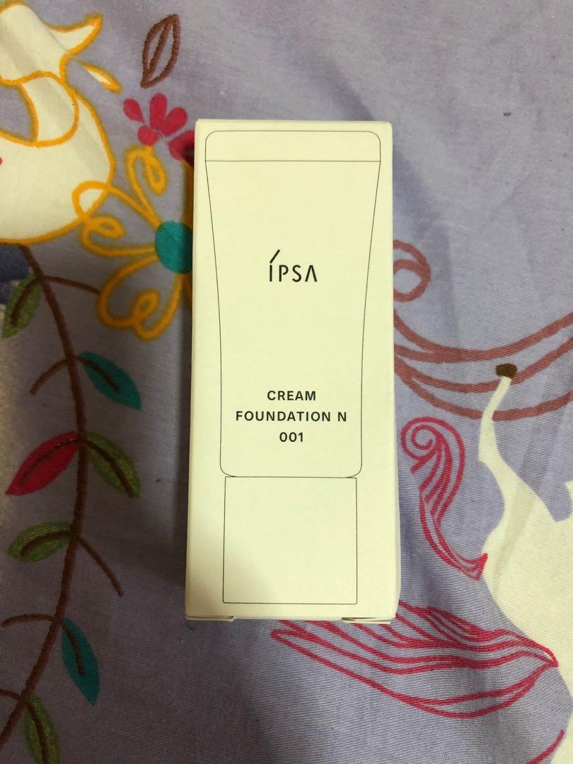 全新IPSA 粉底 cream foundation 001, 美容＆化妝品, 健康及美容 - 皮膚護理, 化妝品 - Carousell