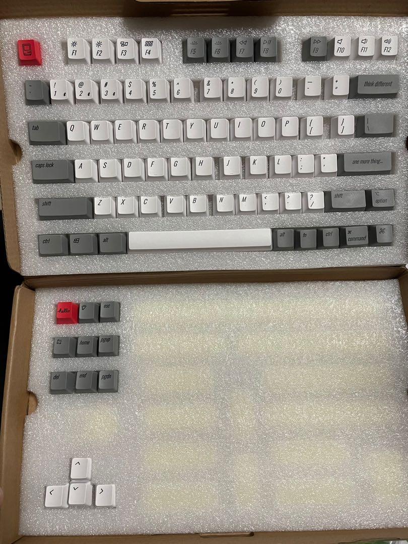 Keychron K2 PBT Retro Mac Keycap Set, Computers & Tech, Parts ...