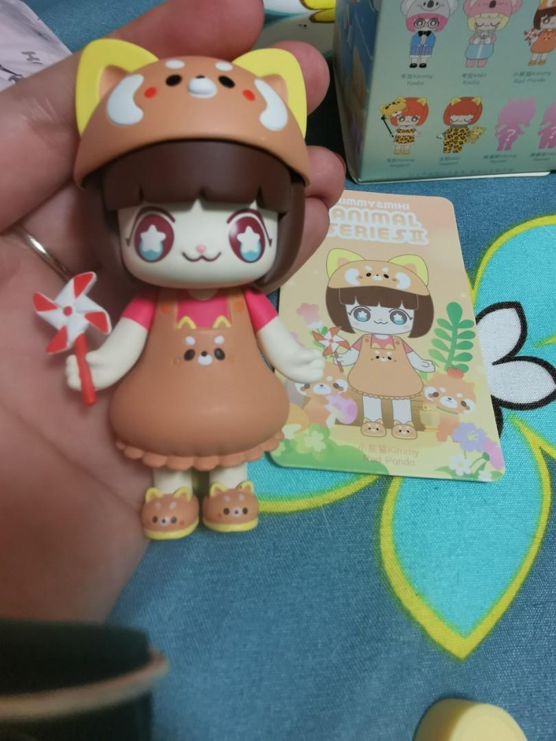 Kimmy & miki animal series 2 52toys blind box kimmy red panda, Hobbies ...