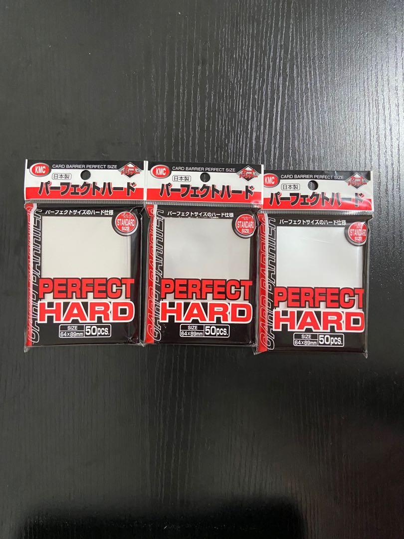 KMC Perfect Hard Card Sleeves (50 pcs per pack) *Brand New*, Hobbies ...