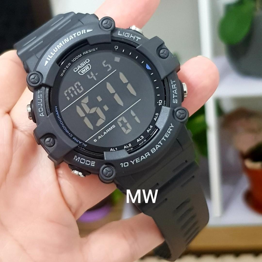 Latest Casio digital men's watch ae1500wh ae-1500wh ae-1500wh-1b ...