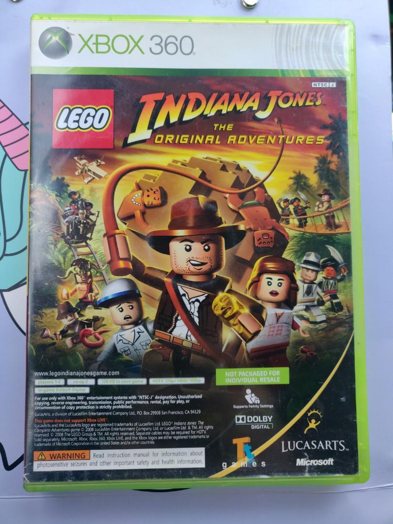 Lego Indiana Jones Kung fu Panda Combo Xbox 360, Video Gaming, Video ...