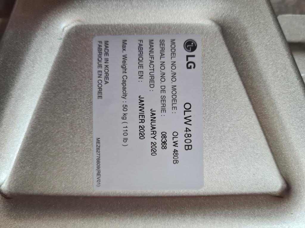 LG OLW480B TV Wall Mount Bracket, TV & Home Appliances, TV ...