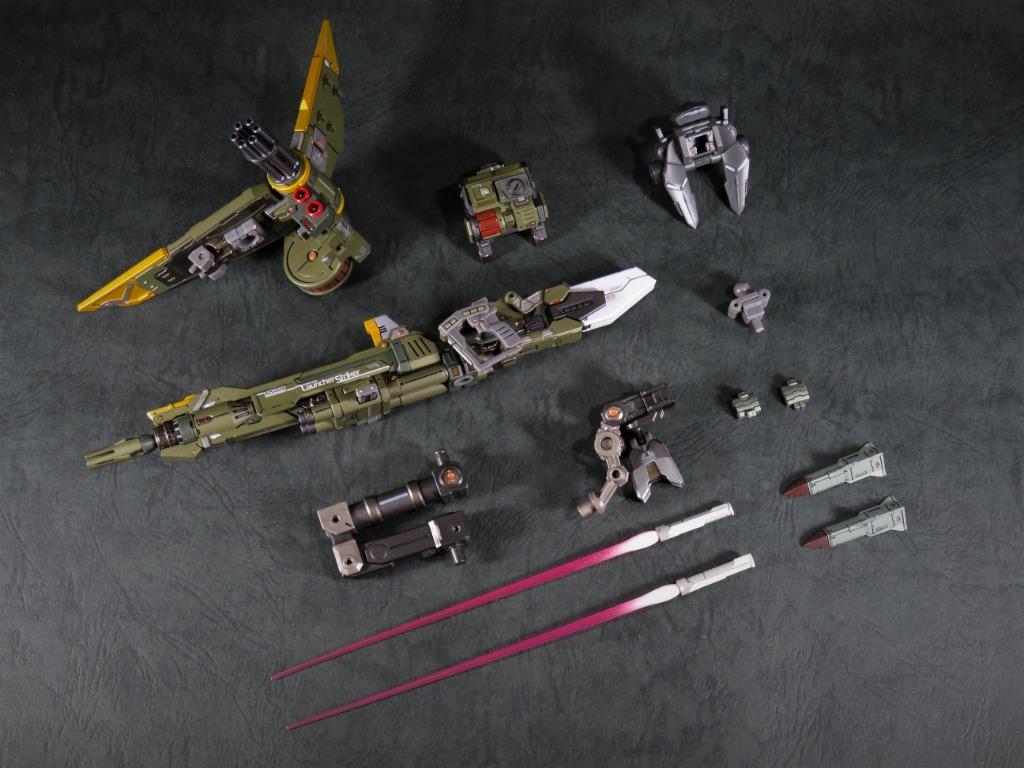 Metal Build - Strike Gundam Launcher / Sword / Lightning Backpack 突擊 巨炮 ...