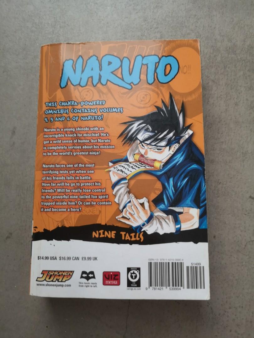 Naruto volumes 4-6, Hobbies & Toys, Books & Magazines, Comics & Manga ...