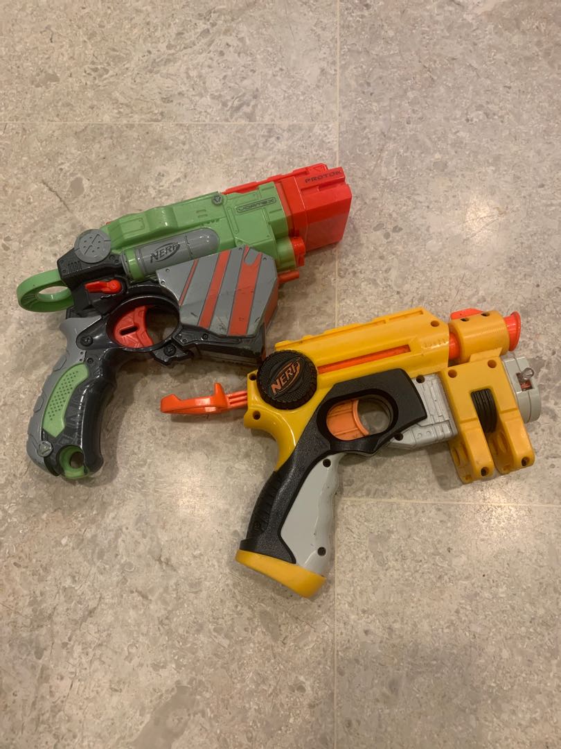 Nerf Proton/Nerf blue bullets , Hobbies & Toys, Toys & Games on Carousell