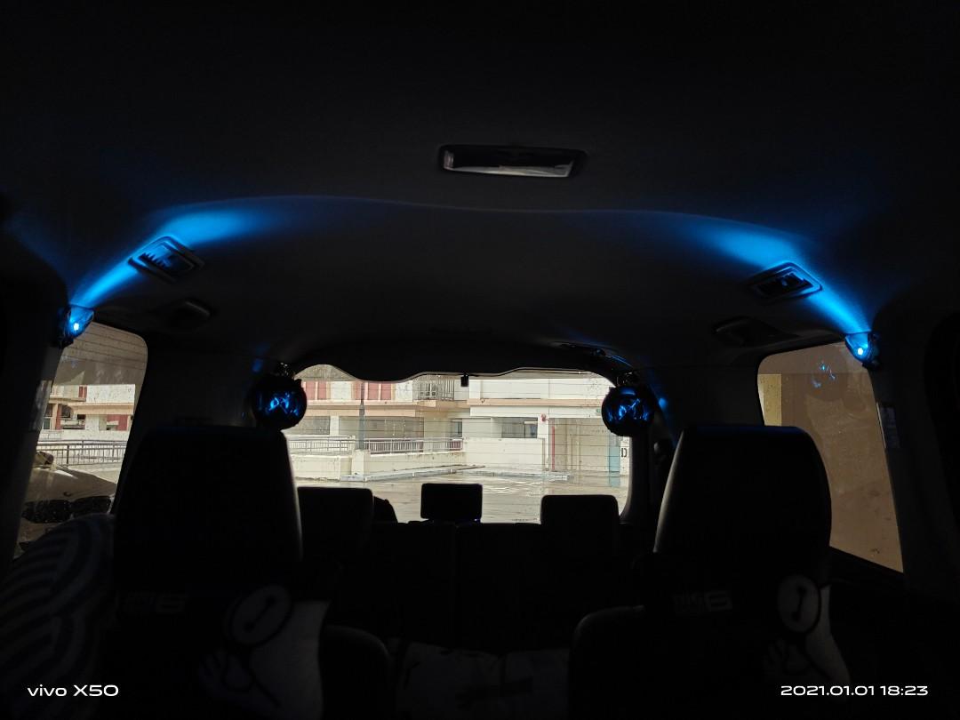 Noah voxy esquire Car leg room light / pilar lights., Car Accessories ...