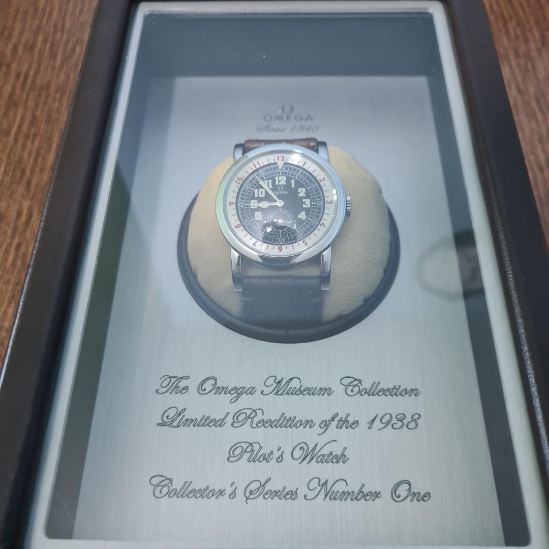 Omega Museum Collection Pilot's Watch 1938 Re-edition, Luxury, Watches ...