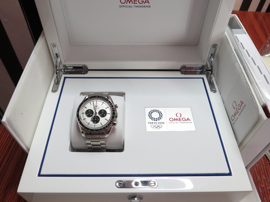 Omega Panda Speedmaster Professional Tokyo Olympics 2020 Limited ...