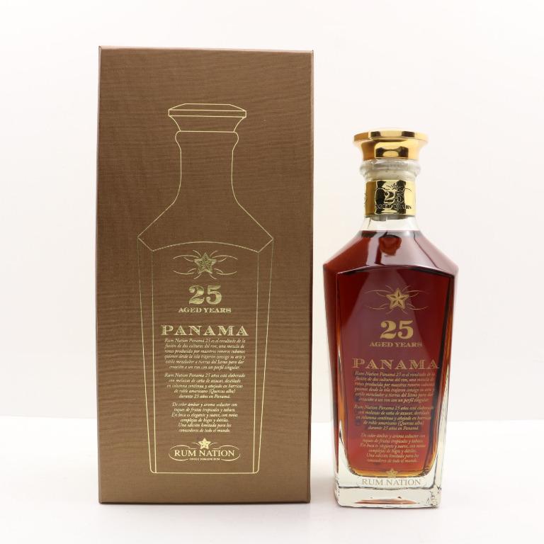 Panama 25 Year Old Rum Nation, rum 700ml, Food & Drinks, Alcoholic ...