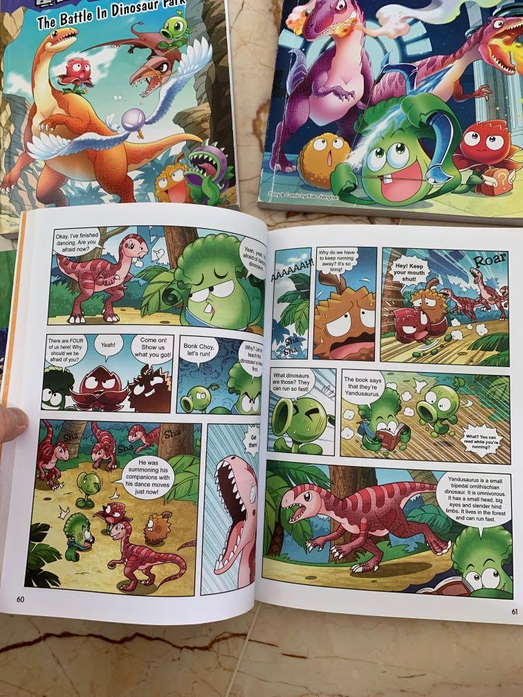 Plants vs Zombies - Science comic, Hobbies & Toys, Books & Magazines ...