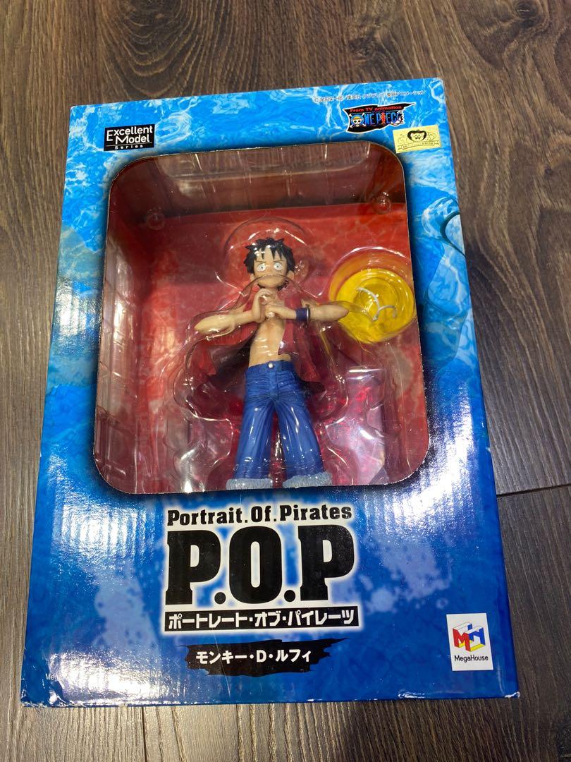絕版 megahouse Pop 路飛 luffy portrait of pirates one piece mega house , 興趣 ...