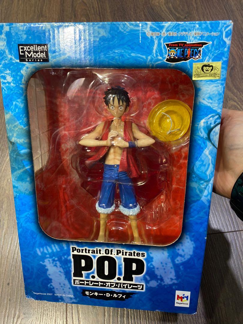 絕版 megahouse Pop 路飛 luffy portrait of pirates one piece mega house , 興趣 ...