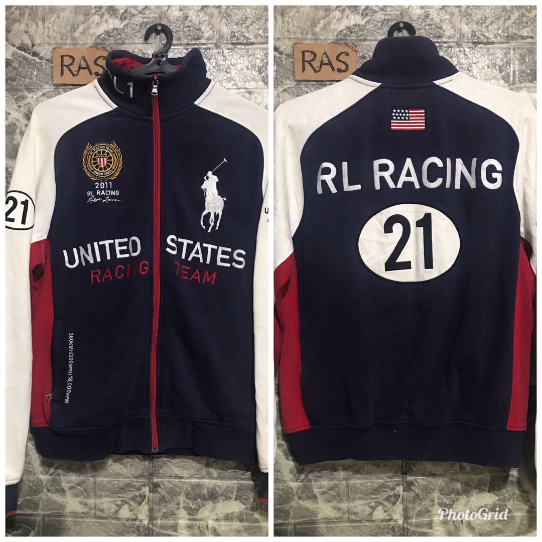 Ralph Lauren Racing Jacket, Men's Fashion, Coats, Jackets and Outerwear ...