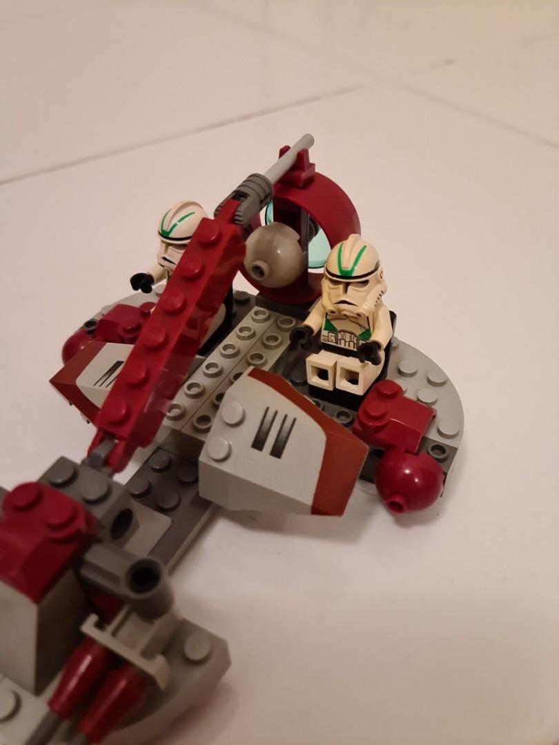 *RARE* LEGO Star Wars Clone Swamp Speeder with 2x green storm troopers ...