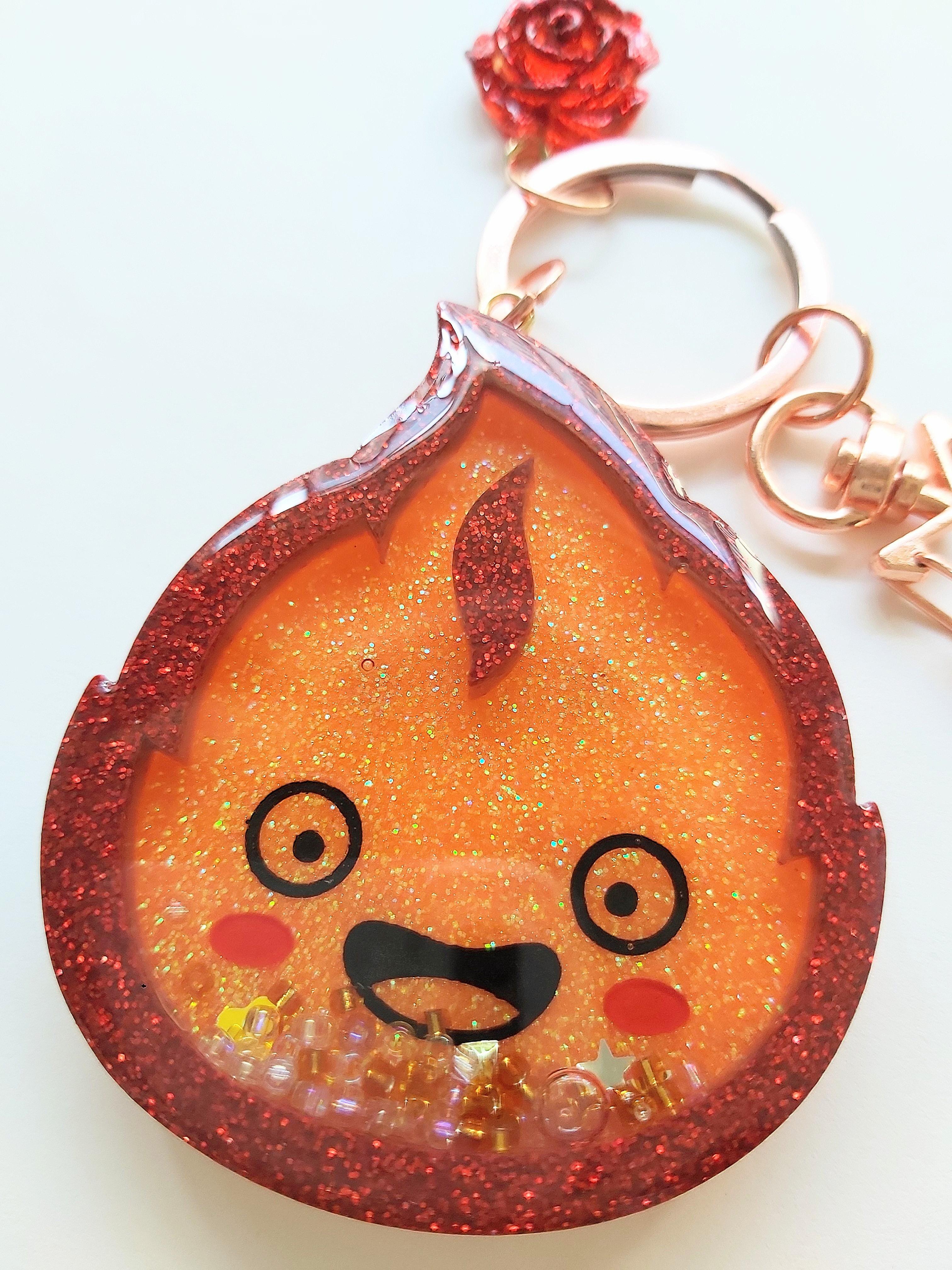 Resin Shaker - Red Calcifer, Hobbies & Toys, Stationery & Craft ...