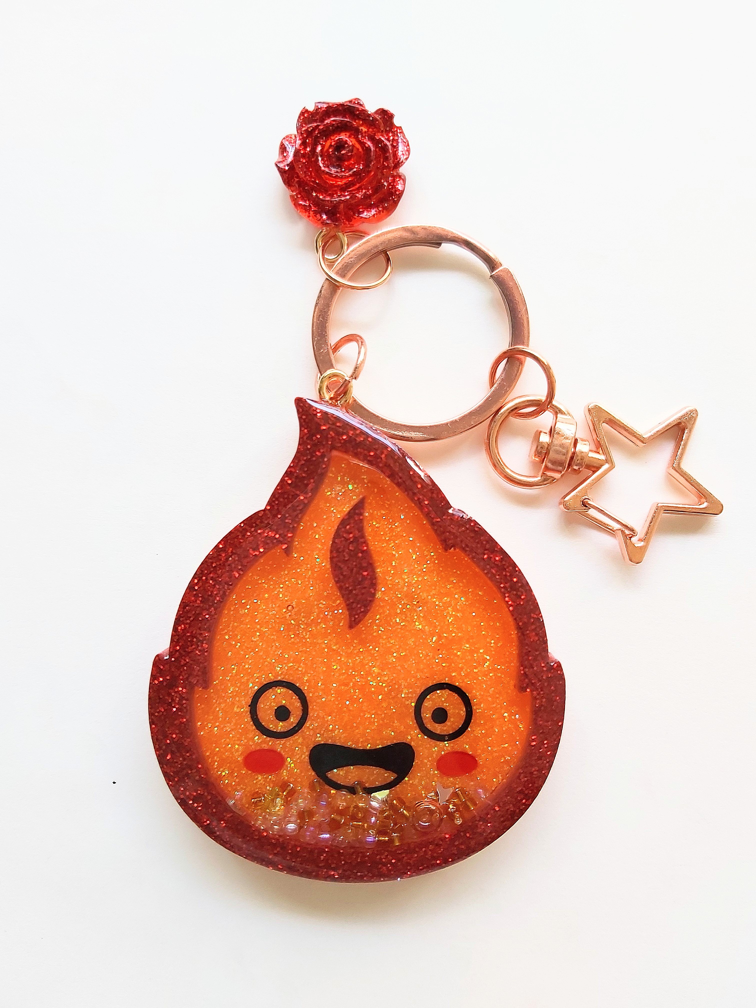Resin Shaker - Red Calcifer, Hobbies & Toys, Stationery & Craft ...