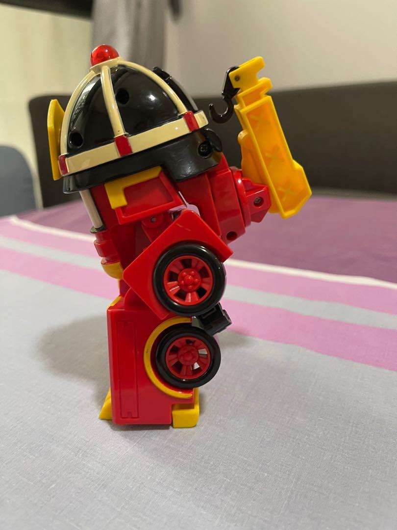 Robocar- Roy the fire engine, Hobbies & Toys, Toys & Games on Carousell