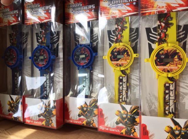 Rubber Disney Transformers Digital Watch, Everything Else on Carousell