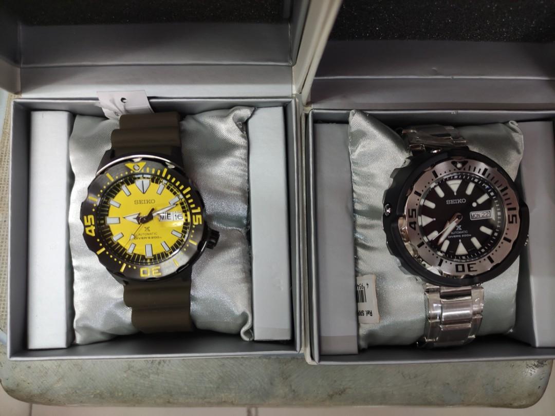 seiko prospex monster yellow, Men's Fashion, Watches & Accessories ...