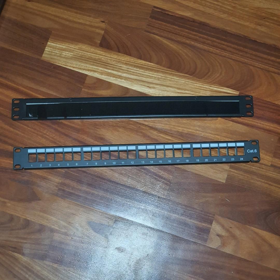 Server rack patch panel, Computers & Tech, Parts & Accessories ...