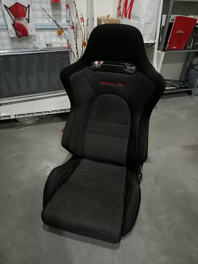 SSCUS fabric semi bucket seat, Car Accessories, Accessories on Carousell