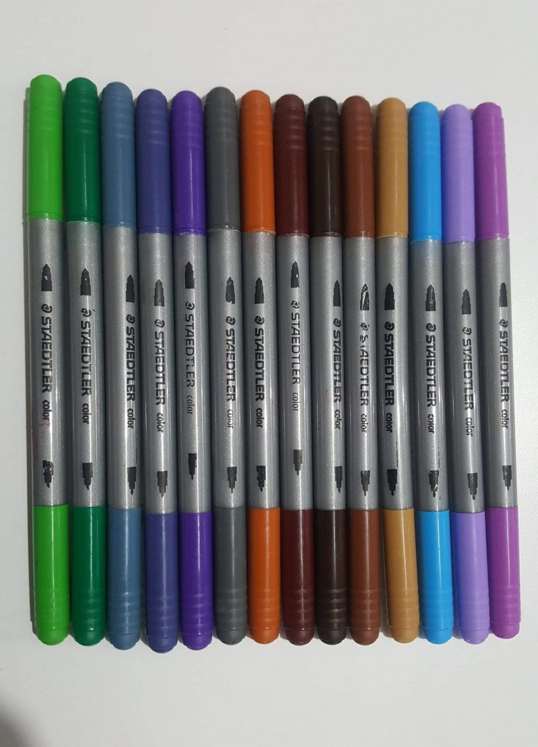Staedtler Dual Brush Color Pens, Hobbies & Toys, Stationary & Craft ...
