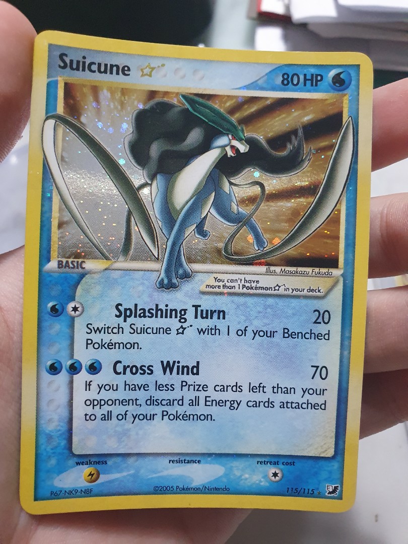 Suicune Gold Star, Hobbies & Toys, Toys & Games on Carousell