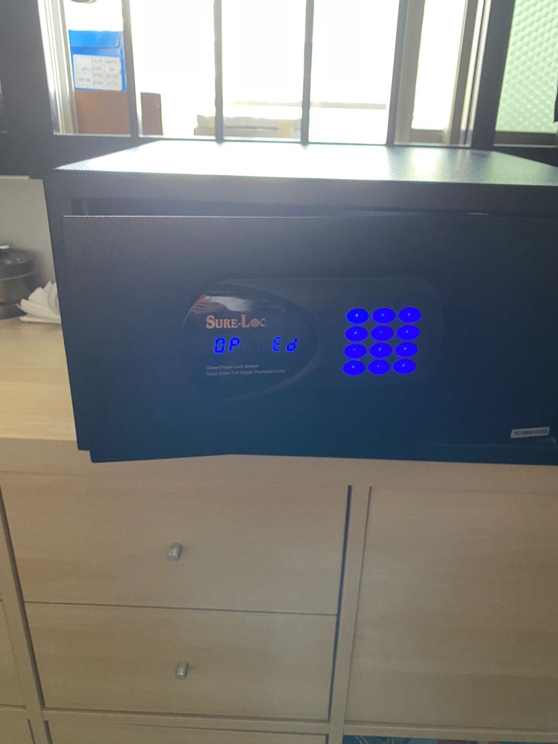 Sure-Loc Digital Safe, Furniture & Home Living, Security & Locks, Locks ...