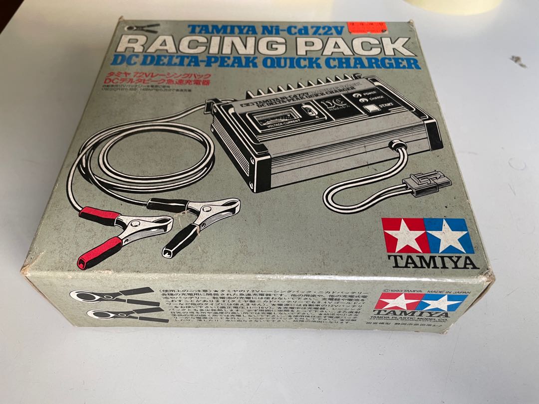 Tamiya Ni-cd 7.2v Racing Pack DC delta-peak quick charger, 興趣及遊戲, 收藏品及 ...