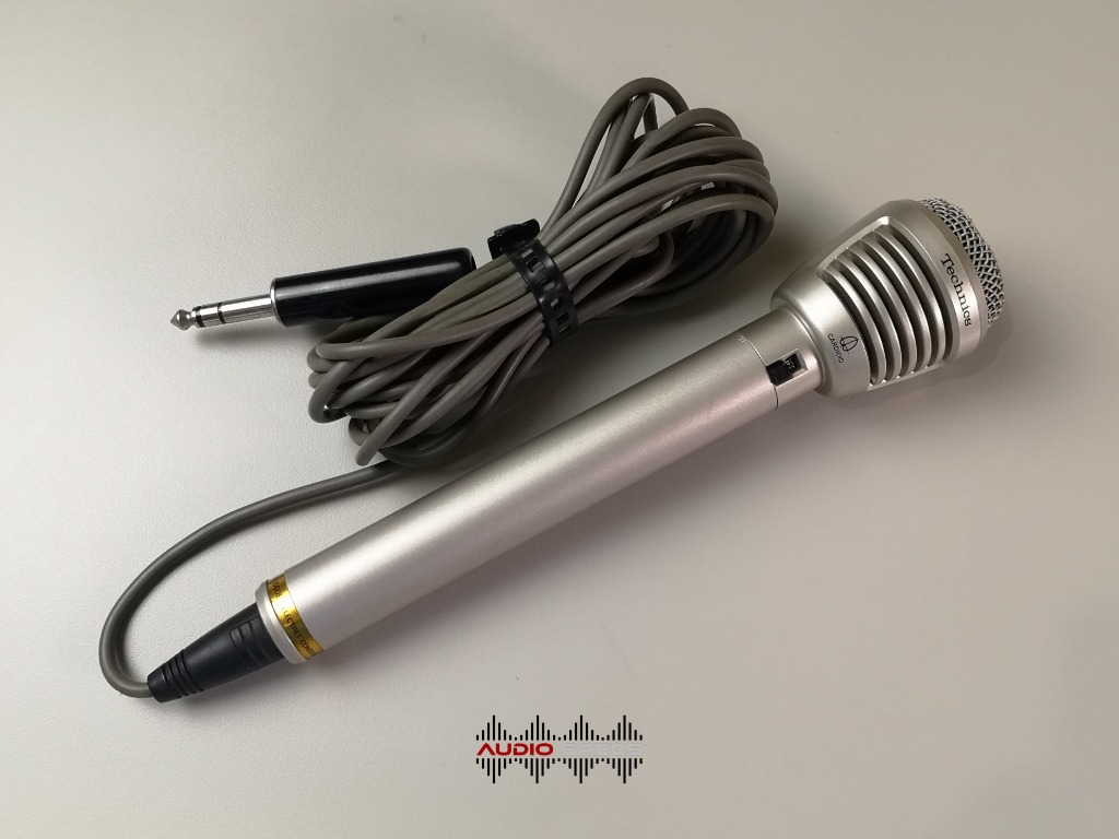 Technics RP-3500E Electret Condenser Cardioid Microphone Japan, Audio ...